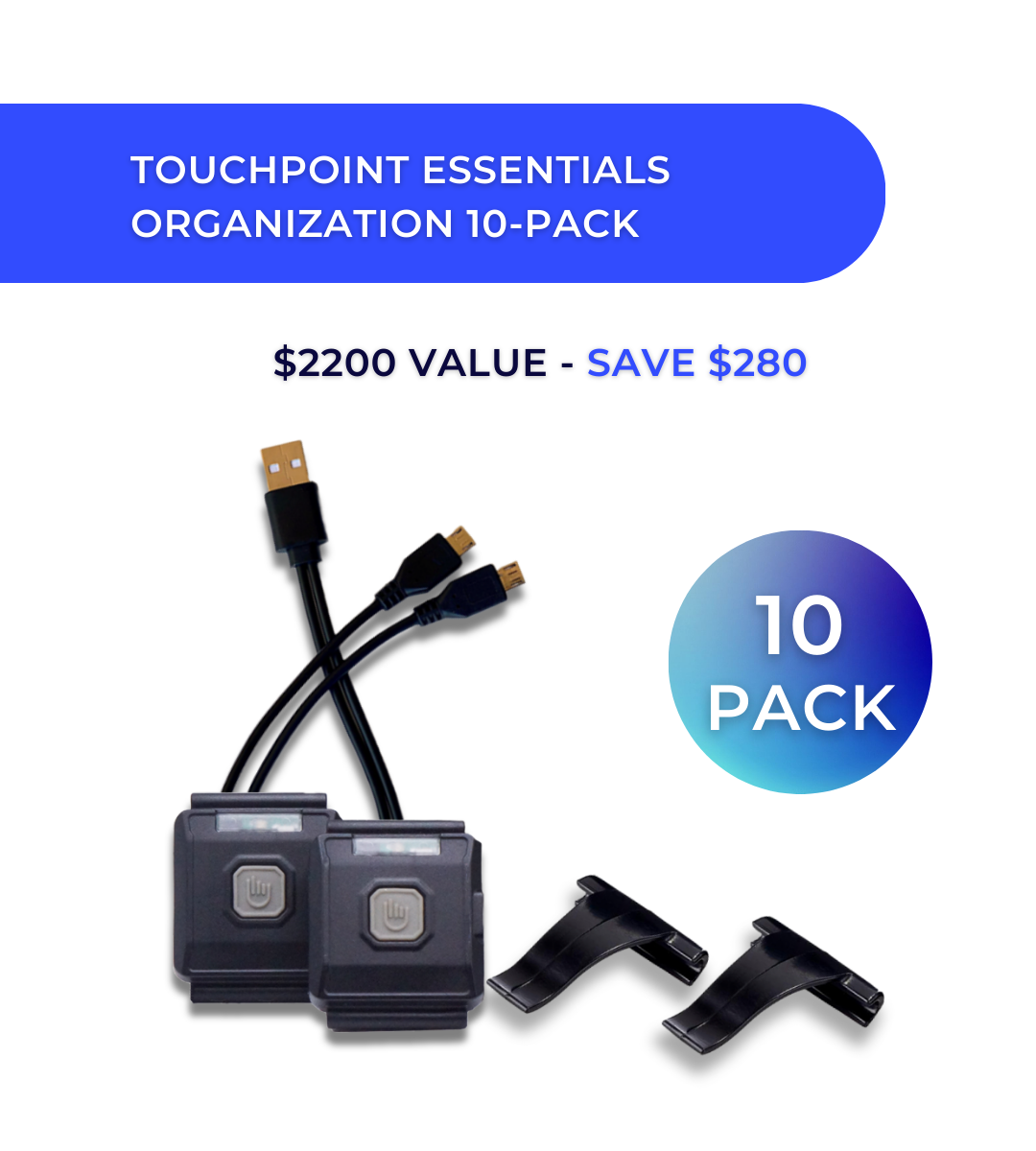 TouchPoints Essentials – Organization 10 Pack – TheTouchPoint Solution™