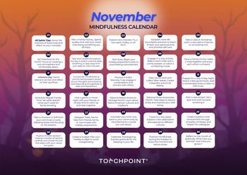 The November Mindfulness Calendar is Here! – TheTouchPoint Solution™